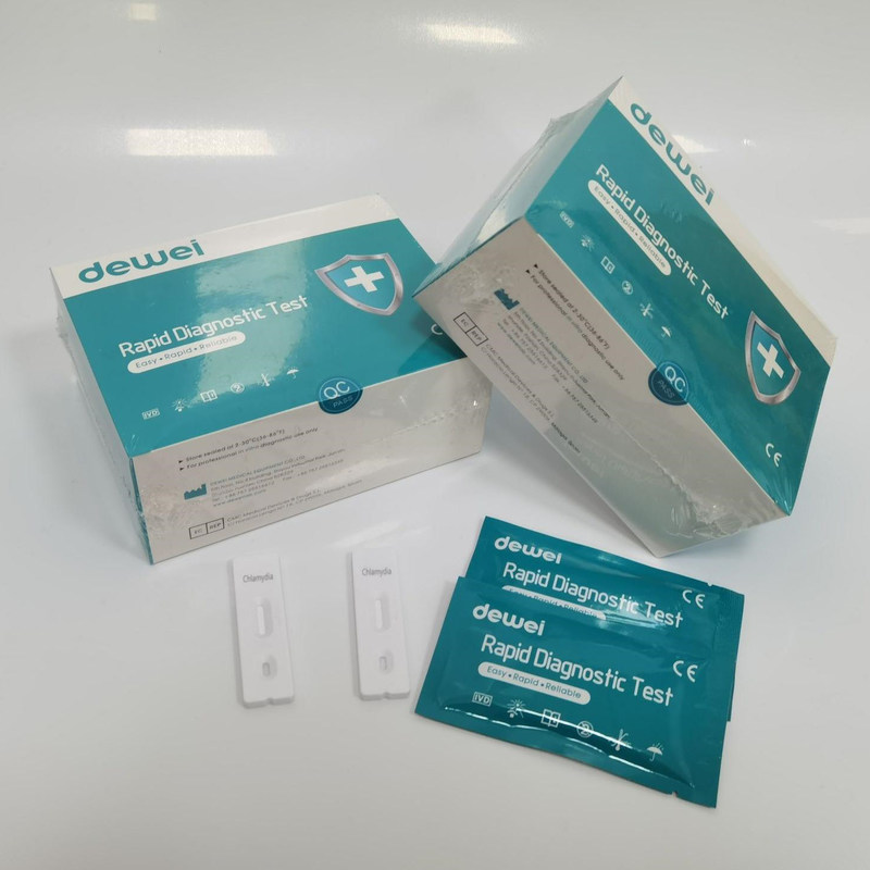 One Step Chlamydia Rapid Test Cassette to Test Swab/Urine Sample Device Kit
