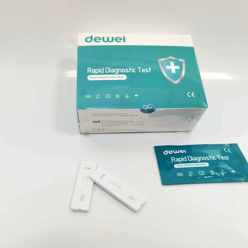 CTnI Rapid Test Cassette Chromatographic Immunoassay Troponin I Rapid ...