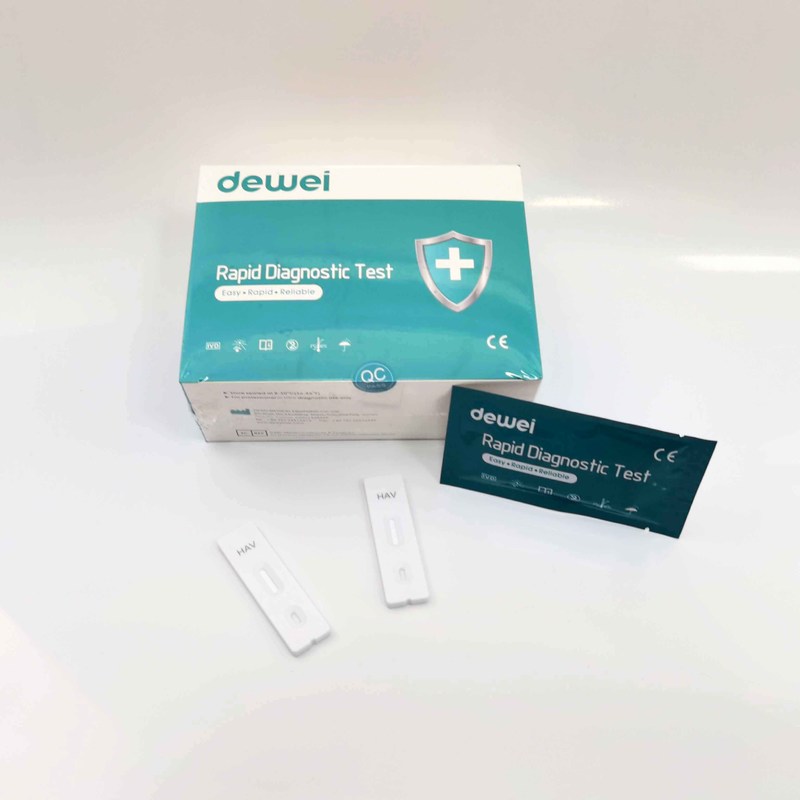 Medical Antigen Test Cassette HAV Lateral Flow Rapid Diagnostic Test Kit