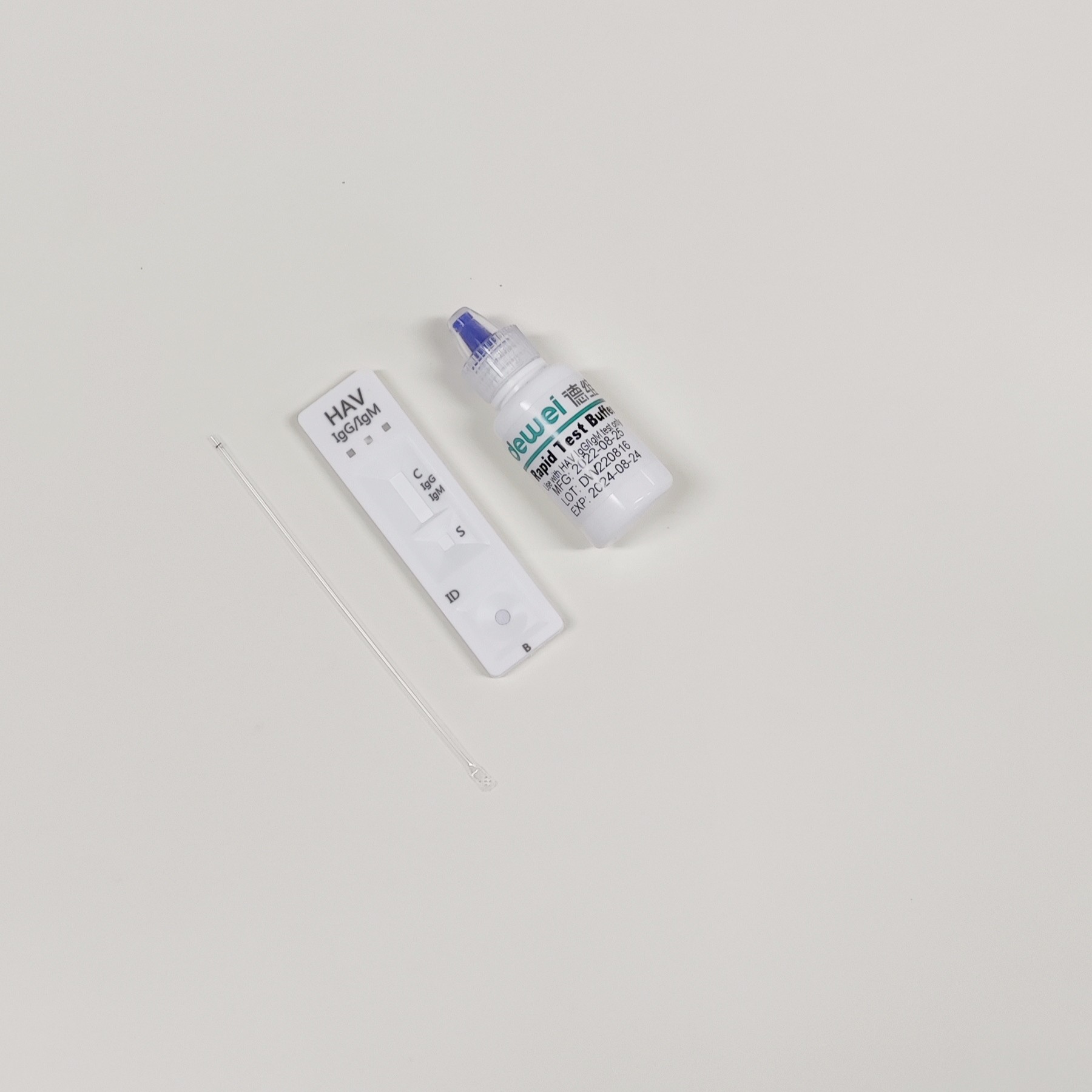 Medical Antigen Test Cassette HAV Lateral Flow Rapid Diagnostic Test Kit