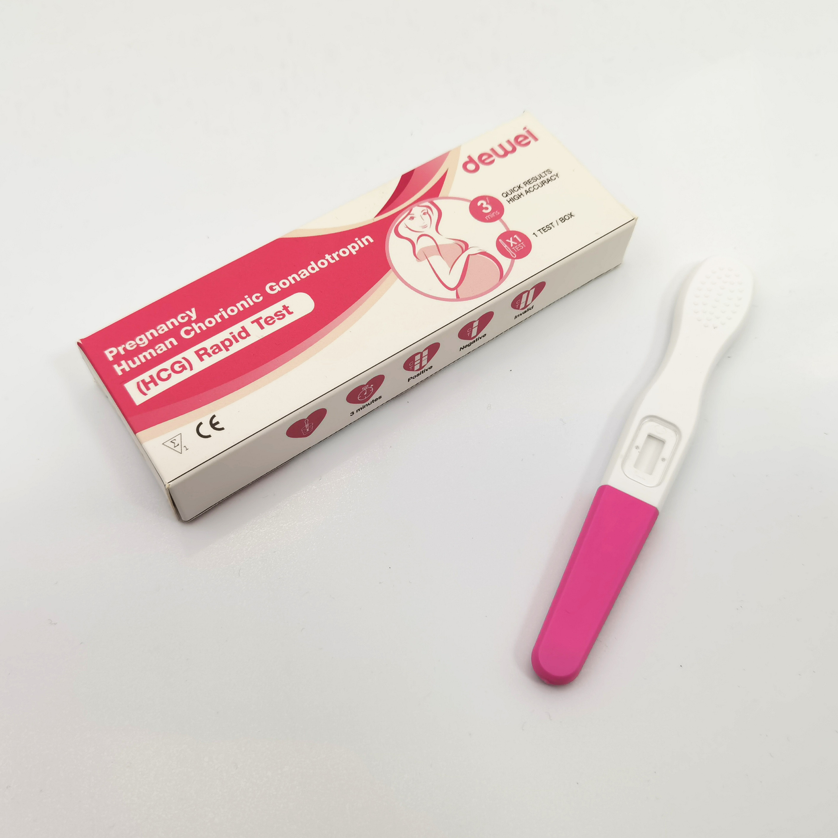 One Step Digital HCG Rapid Test Kit Strip / Cassette / Midstream Format ...